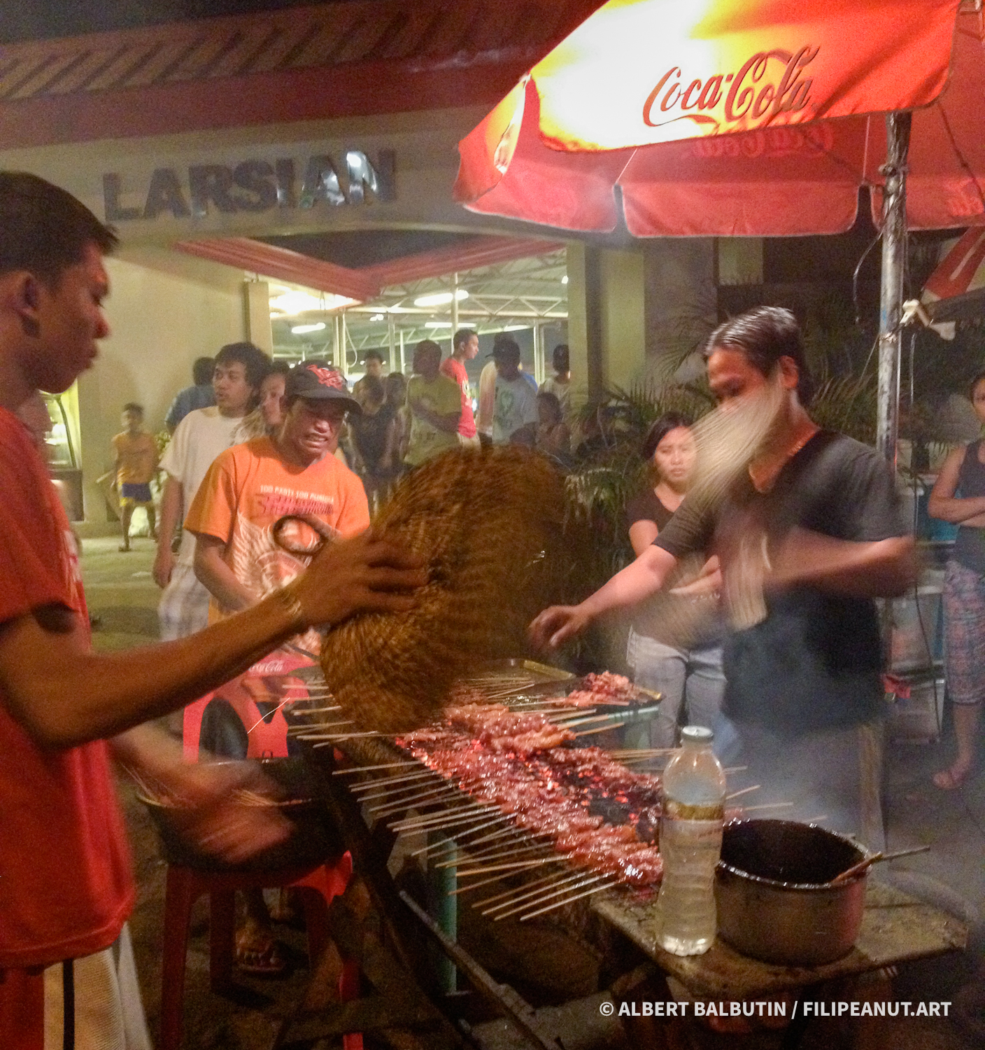 Larsian BBQ eatery in Cebu - Filipeanut